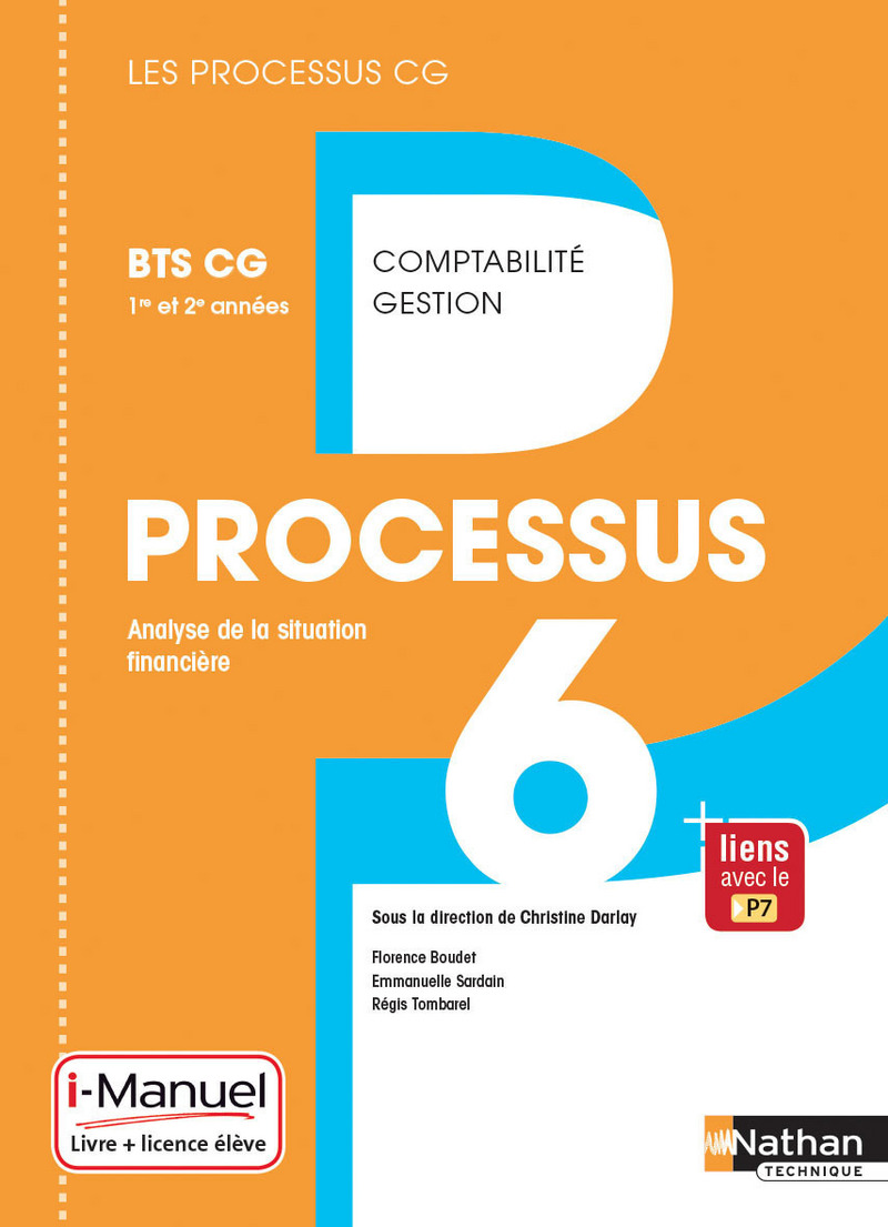 Processus 6 - BTS CG 1re et 2e années | Biblio Manuels