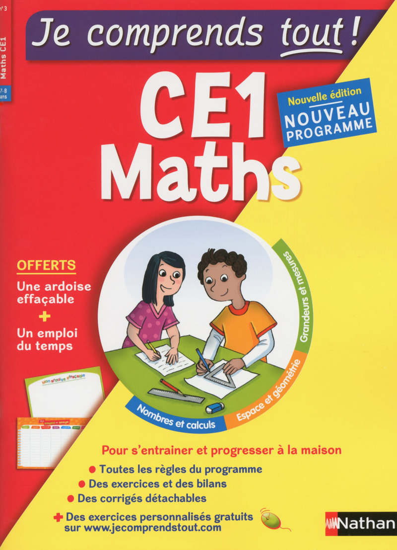 Les programmes scolaires - CE1 | Réussir avec Nathan