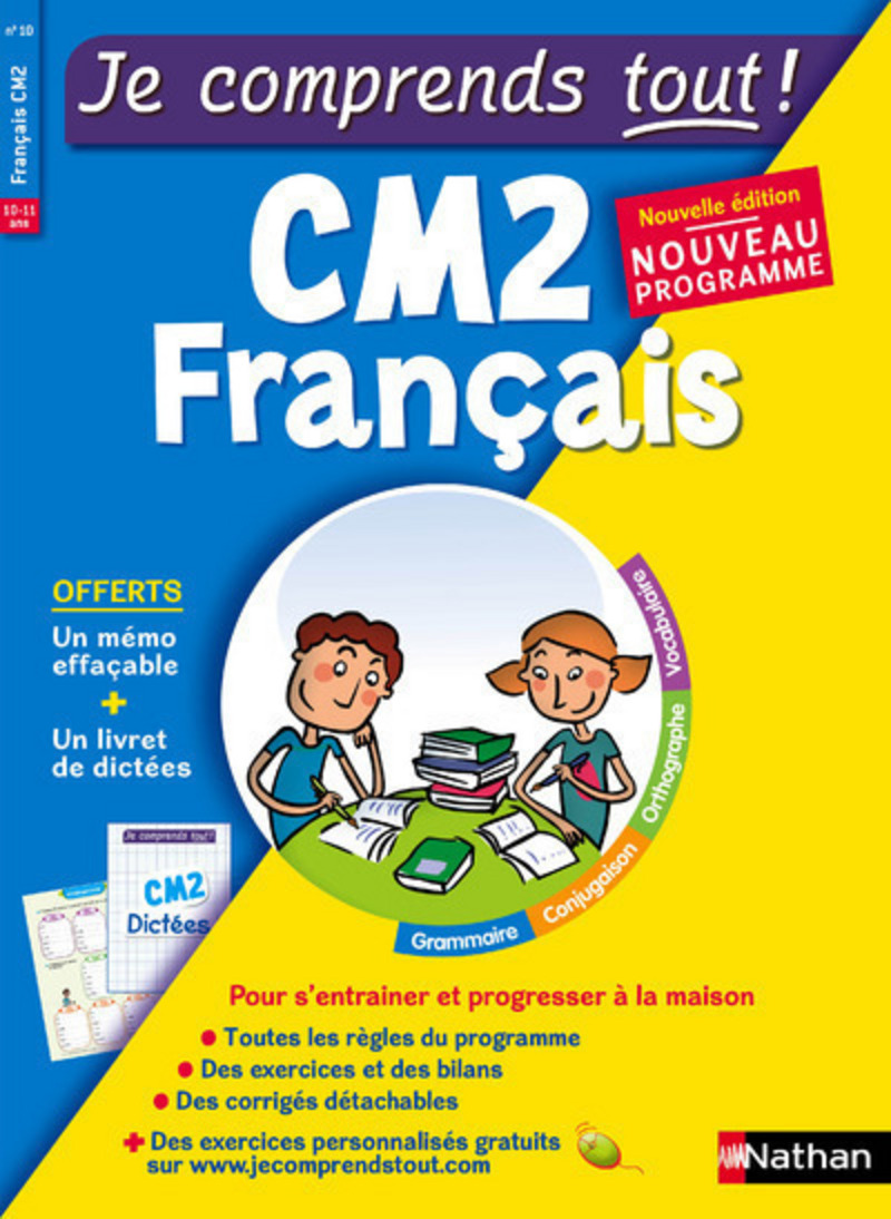Les programmes scolaires - CM2 | Réussir avec Nathan